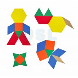 One Stop School Supplies | USL Learning Tools Jumbo Pattern Blocks ...